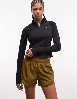 Nike Tempo Dri-FIT - Shorts in Gr&uuml;n mit mittelhohem Bund, 3 Zoll Schrittl&auml;nge