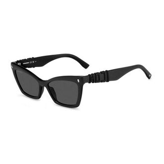 Dsquared2 Schwarze Sonnenbrille f&uuml;r Frauen Stilvoll - - Accessories - Damen - Schwarzk - 55 MM