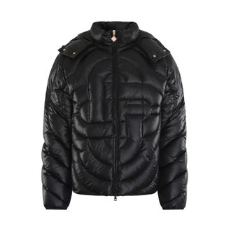 Casablanca Monogramm Gesteppte Nylon Puffer Jacke - - Jackets - Herren - Schwarzk - L