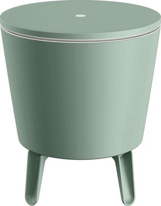 Keter Cool Bar Partytisch - 49.5x49.5x57cm - Kunststoff - Gr&uuml;n - modischer Cocktailtisch - sowohl Tisch als auch K&uuml;hlbox - leicht zu reinigen - Keter