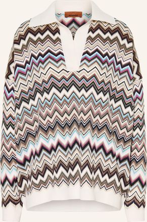 Missoni Oversized-Poloshirt beige