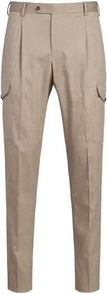 PT01 Pantalon en laine vierge et coton m&eacute;lang&eacute;s