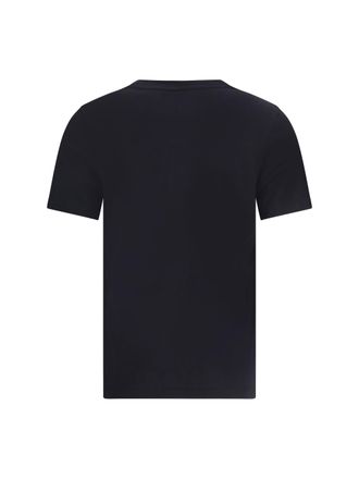 Maison Kitsun&eacute; Womens Baby Fox Regular Tee-Shirt Black Cotton T-Shirts And Polos