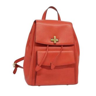 Celine Pre-owned Cuir sacs-dos - Femme - Pre-owned - Orange - Taille: ONE Size