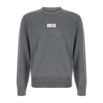 Maison Margiela Herren, Strickwaren, Grau, XLGr&ouml;&szlig;e
