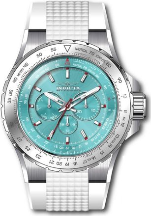 Invicta Aviator 50960 Herrenuhr - Quarzwerk - Edelstahl mit blauem Zifferblatt - 50 mm