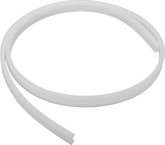 DOITOOL LED-Lichtstreifen-Diffusorkanal: 11 mm lineare Streifenschienenabdeckung - biegbarer Lichtbandkanal f&uuml;r Party- und Feiertagsdekoration im Innen- und A