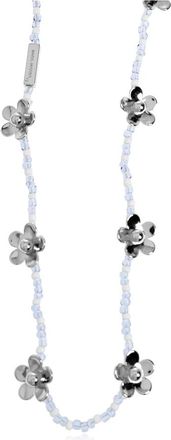 Marc Jacobs Femme, Accessoires, Gris, Taille: ONE Size Collier &agrave; motif floral