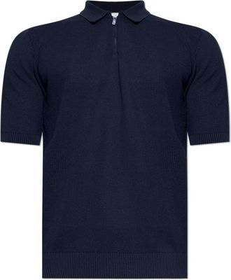 Eleventy Homme, Tops, Bleu, Taille: L Polo en coton