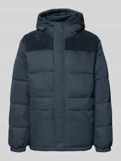 Calvin Klein Jeans Puffer Jacket mit verdecktem Rei&szlig;verschluss und Label-Stitching