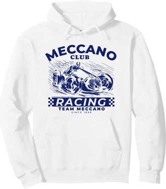 Meccano Club Modellauto Racing Team Retro Pullover Hoodie