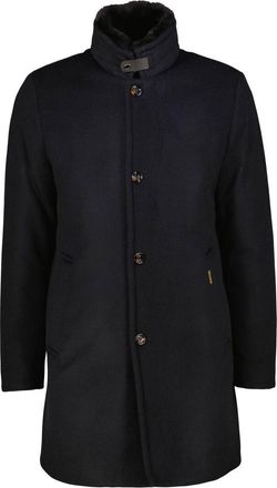 Moorer Herren Mantel Wolle-Kaschmir-Mix mit Daunenwattierung BOND-FUR-LE