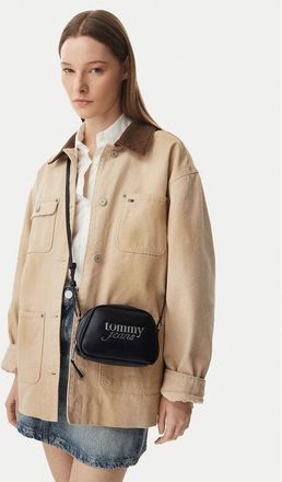 Tommy Jeans Handtasche Tjw Bold Camera Bag AW0AW18785 Schwarz