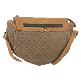 Gucci Sac bandouli&egrave;re en plastique Pre-owned - Femme - Pre-owned - Beige - Taille: ONE Size