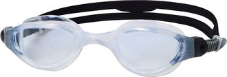 Zoggs Phantom 2.0 Unisex Erwachsene Schwimmbrille, UV-Schutz, Weitsicht, gebogene Gläser, Schnellverstellung, kein Auslaufen, 461031, Klar/Grau, Klare Gläse