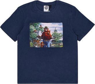 Element Midnight Navy Herren T-Shirt - - Tops - Herren - Blau - XS