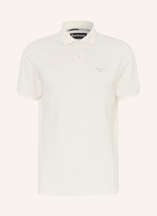 Barbour Jersey-Poloshirt Harworth Tailored Fit weiss