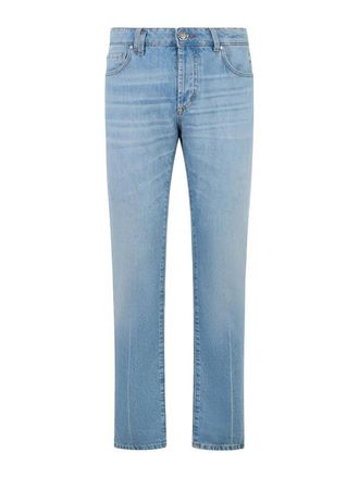 Philipp Plein Jean Droit - Bleu