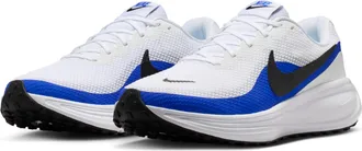 Nike Laufschuh NIKE Revolution 8, Herren, Gr. 42,5, wei&szlig;, schwarz, racer blau, Synthetik, Textil, Schuhe Laufschuh, Topseller