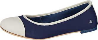 Art Damen Lens Flache Sandale, blau (Blue Cream), 36 EU