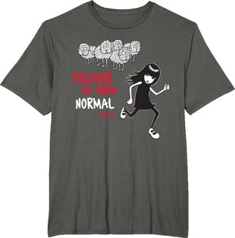 Emily The Strange Emily The Strange Deliver Us From Normal T-Shirt