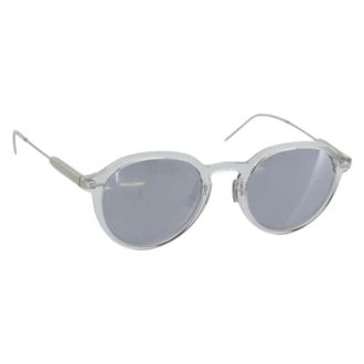Dior Lunettes de soleil vintage doccasion - Femme - Pre-owned - Gris - Taille: ONE Size