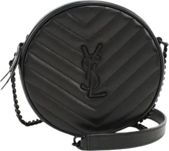 Saint Laurent Sac bandouli&egrave;re vintage Pre-owned - Femme - Pre-owned - Noir - Taille: ONE Size