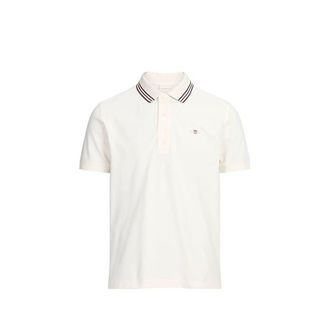 GANT Polo &agrave; manches courtes en coton m&eacute;lang&eacute;