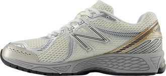 New Balance Homme, Sport, Blanc, Taille: 43 EU 860V2 Running Shoe
