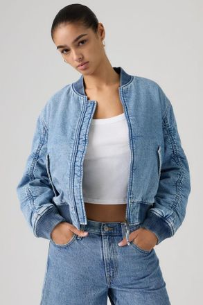Levi's Scout Western Bomber Jacket - Femme - Bleu / Good Country Days - XS