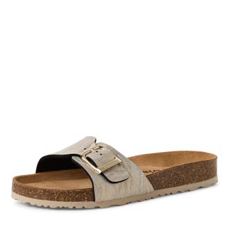 Tamaris Pantolette Damen Flach metallic,EU 36