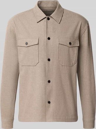 Only & Sons Hemdjacke mit Brusttaschen mit Viskose-Anteil