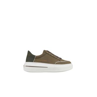Alexander Smith Lancaster Donna in milit&auml;rischem gr&uuml;nem Wildleder und gummiertem Lederabsatz - - Shoes - Damen - Braun - 36 EU