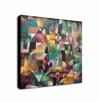 Generic Paul Klee 1920 Kunstdruck auf Leinwand, gerahmt, 61 x 61 cm