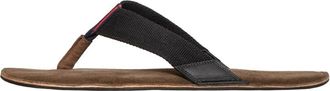 Sole Runner Unisex Neso Chap Flipflop, Black, 40 EU Weit