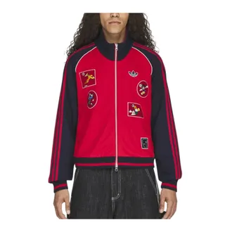 adidas Homme, Sport, Rouge, Taille: S Track Top Better Scarlet