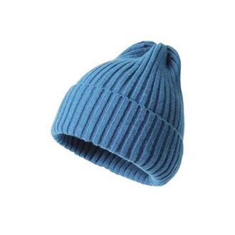 Generic Bonnets en tricot de couleur unie pour homme et femme en automne et hiver, Color15, M