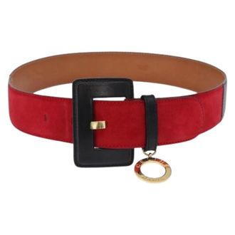 Celine Ceinture Vintage Pre-owned - Femme - Pre-owned - Rouge - Taille: ONE Size