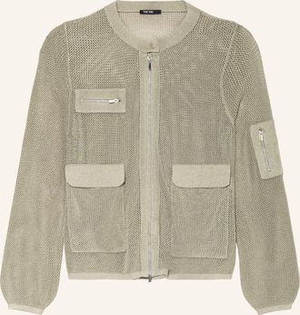 Marc Aurel Marc Aurel Strickjacke Mit Glitzergarn gruen