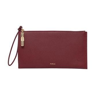 Furla Femme, Sacs, Rouge, Taille: ONE Size Iride M Pochette