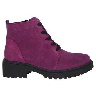 Waldl&auml;ufer Weit geschnittener Kn&ouml;chelstiefel - Lila - - Shoes - Damen - Lila - 41 EU
