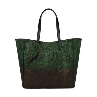 Etro Paisley Tote Bag - - Bags - Damen - Gr&uuml;n - ONE SIZE