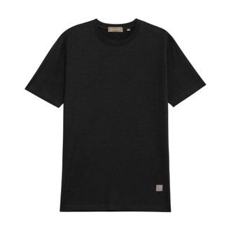 Gianni Lupo Homme, Tops, Noir, Taille: M T-shirt Girocollo