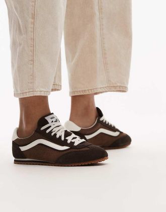 Vans Super Lowpro - Sneaker in Braun-Brown