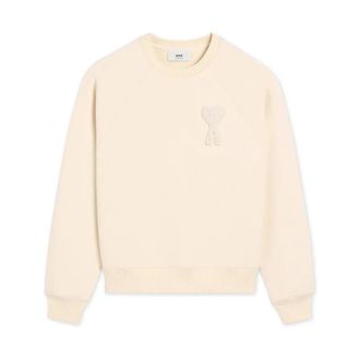 Ami Homme, Sweatshirts et sweats &agrave; capuche, Beige, Taille: 2XL SweaT-shirt Ami de Coeur