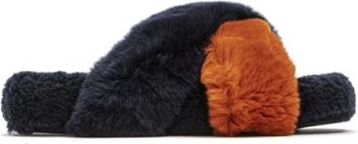 Mr & Mrs Italy Femme, Chaussures, Multicolore, Taille: 35 EU Sandales de Luxe en Fourrure - &Eacute;l&eacute;gance Intemporelle