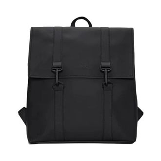 Rains Femme, Sacs, Noir, Taille: ONE Size Sac à Dos Urbain Moderne