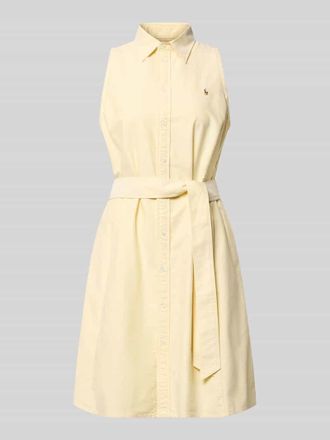 Polo Ralph Lauren Regular Fit Polokleid aus reiner Baumwolle