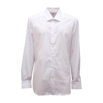 Mazzarelli Camicia Slim Stretch Shirt - - Shirts - Herren - Wei&szlig; - 3XL