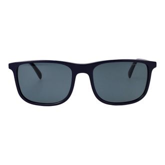 Emporio Armani Lunettes de soleil carr&eacute;es en ac&eacute;tate - Homme - Accessoires - Bleu - Taille: 54 MM